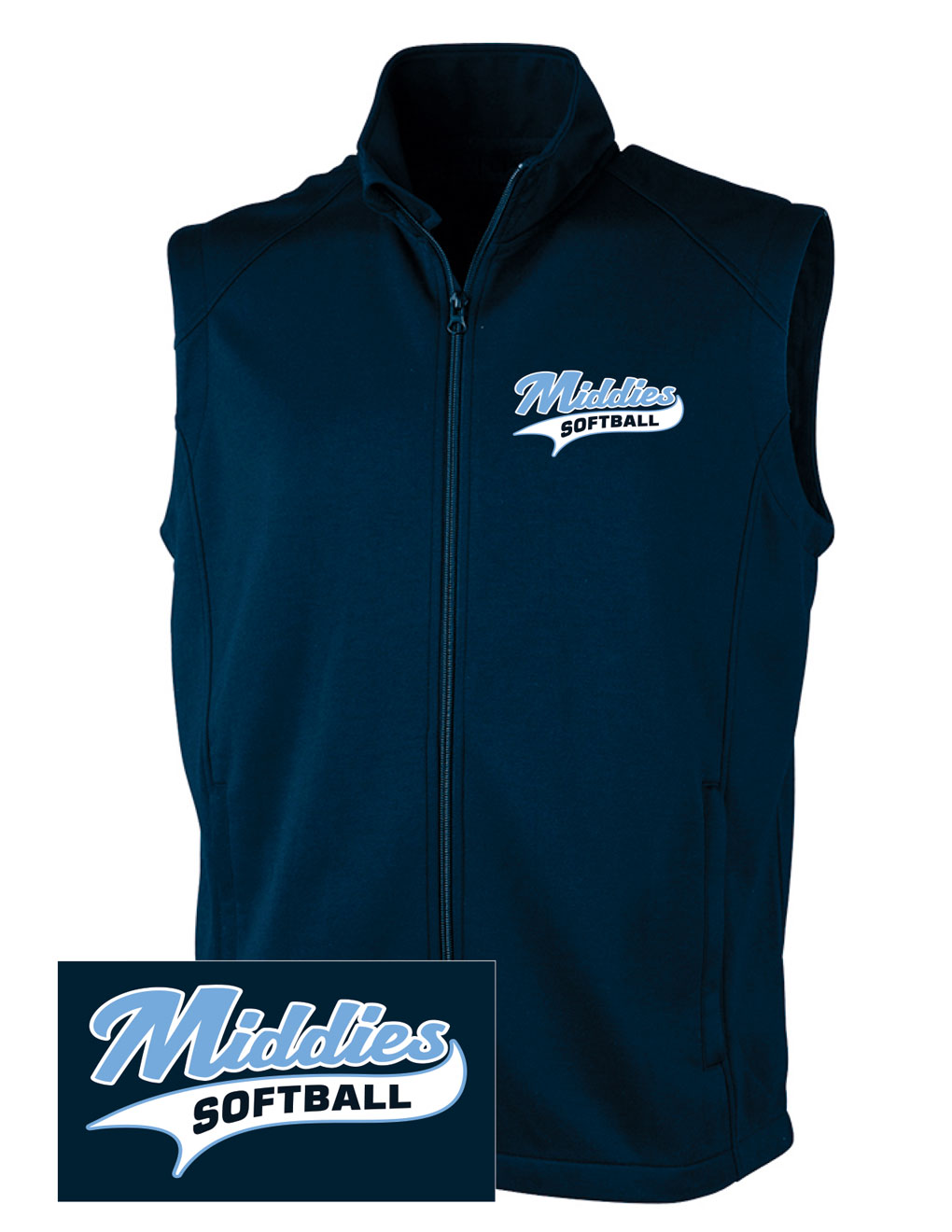 Full-zip Vest - Dracut Threads